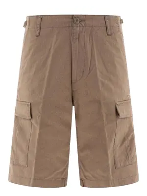 Carhartt Cotton Bermuda Shorts - Brown