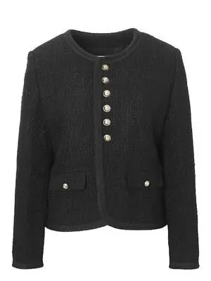 Celine Chasseur Bouclette Natte Jacket - Black