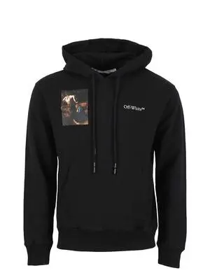 Off-White Caravaggio Lute Slim Hoodie - Black/white