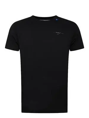 Off-White Slim Fit Backbone T-shirt - Black/silver