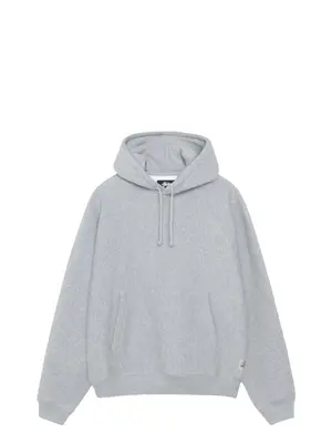 StÜssy Fleece Raglan Zip Hoodie - Grey Heather