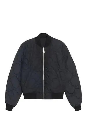StÜssy Waxed Built Bomber Jacket - Black