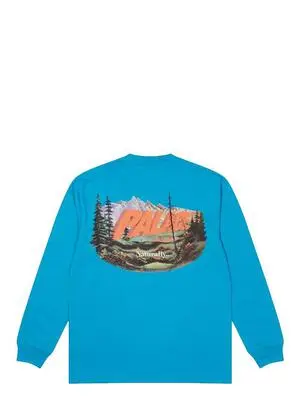 PALACE Chapping Longsleeve - Petrol Blue