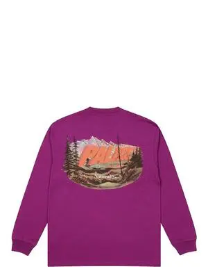 PALACE Chapping Long Sleeve - Plum