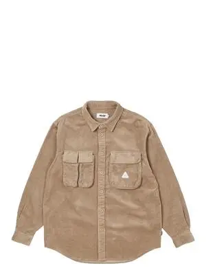 PALACE Cargo Cord Shirt - Stone