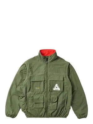 PALACE Cordura Rs Zip Off Jacket - Olive
