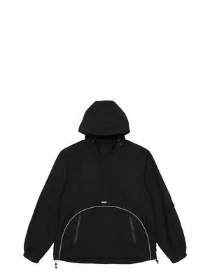 PALACE Deflector 1/2 Zip Jacket - Black