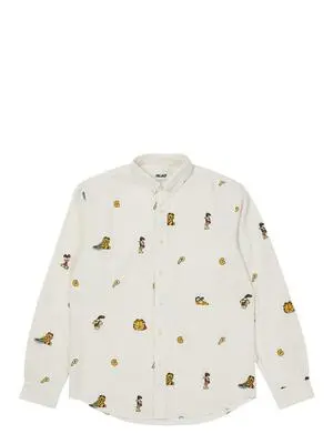 PALACE Garfield Boojie Shirt - Beige/white