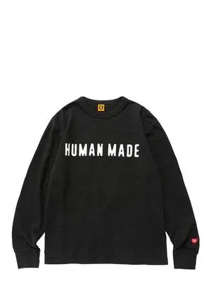 HUMAN MADE Classic Long Sleeve T-shirt - Black