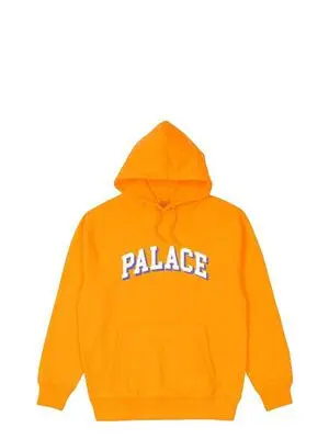 PALACE Puff Drop Shadow Hood - Orange