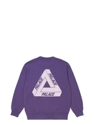 PALACE Slub Crew Purple
