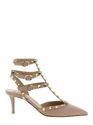 VALENTINO Valentino Garavani Rockstud Leather Pumps