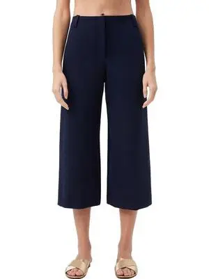 Trina Turk Patyn Wide Leg Pant - Indigo