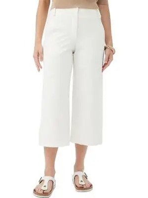 Trina Turk Patyn Wide Leg Pant - Whitewash