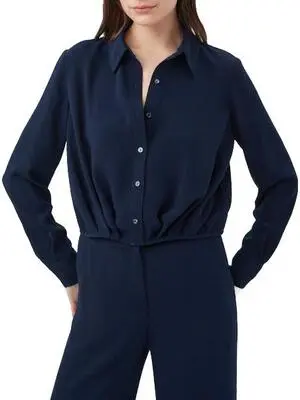 Trina Turk Trina Turk Renlee Shirt Indigo