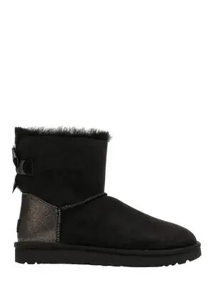 UGG Mini Bailey Bow Boots - Black