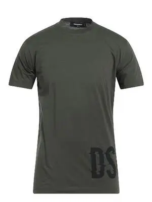 Dsquared2 T-shirt Military Size Cotton - Green