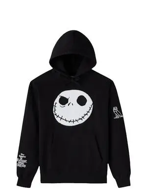 OVO X Disney The Nightmare Before Christmas Jack Skellington Hoodie - Black