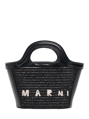 Marni Tropicalia Micro Tote - Black