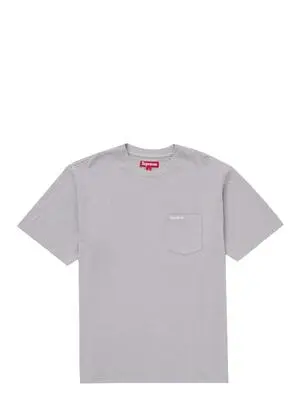 Supreme Short Sleeve Pocket Tee Shirt (fw24) Grey