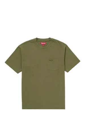 Supreme Short Sleeve Pocket Tee Shirt - Green