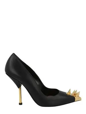 Alexander McQueen Punk Pumps - Black Gold