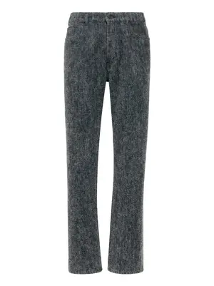 THE ROW Fred Straight Leg Jeans - Grey