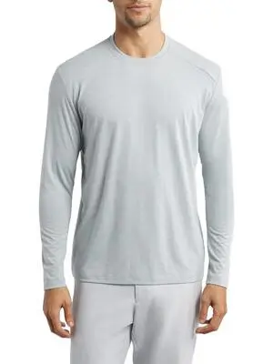 FREE FLY Shade Long-sleeve T-shirt - Heather Aspen Grey