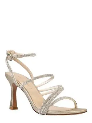 Pelle Moda Brenen Strappy Sandal - Platinum Gold