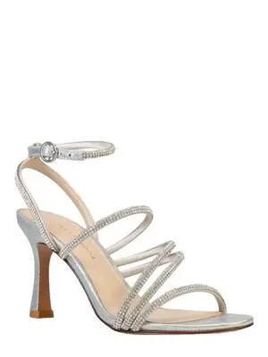 Pelle Moda Brenen Strappy Sandal - Silver