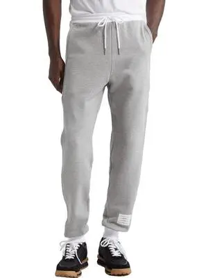 Thom Browne 4-bar French Terry Joggers - Light Grey