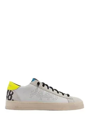 P448 Jack Leather Sneaker - White