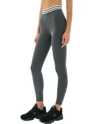 Splits59 Bailey Active Rib High Waist 7/8 Leggings - Heather Grey