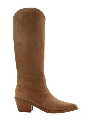 GIANVITO ROSSI Suede Western Boots