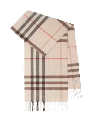 Burberry Giant Check Accessory Beige