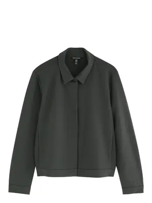 Eileen Fisher Jersey Jacket - Charcoal