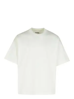 JIL SANDER Cotton T Shirt - Ivory