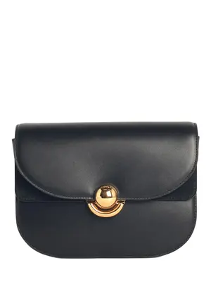 Furla Sfera Leather Crossbody Bag - Black