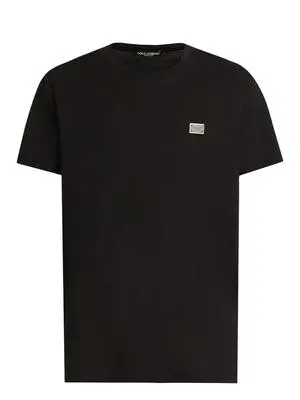 Dolce & Gabbana Cotton T-shirt With Tag - Black