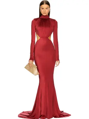 MICHAEL COSTELLO X Salima Gown - Red