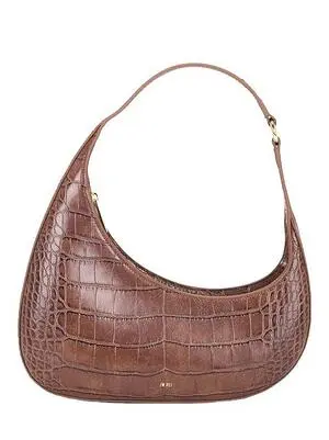 Jw Pei Harlee Shoulder Bag - Brown Croc