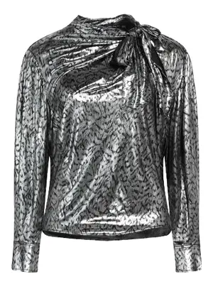 Isabel Marant Bow Blouse - Silver
