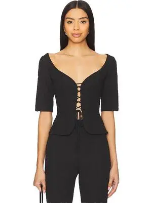 USISI SISTER Lena Top - Black
