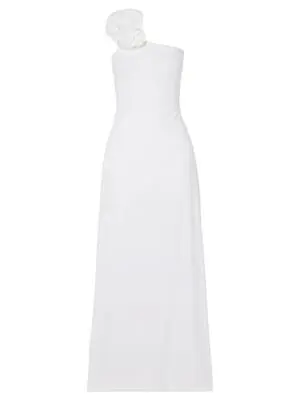 MAYGEL CORONEL Adda One-shoulder Maxi Dress - Neutrals