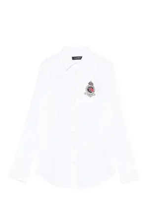 RALPH LAUREN Lauren Ralph Lauren Beaded-Crest Shirt