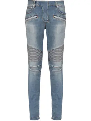 Balmain Biker Jeans - Blue