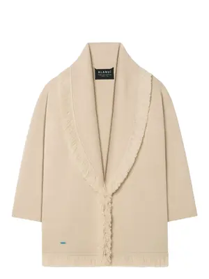 Alanui Single-breasted Coat - Neutrals
