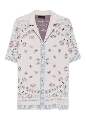 Alanui Bandana-print Shirt - Neutrals