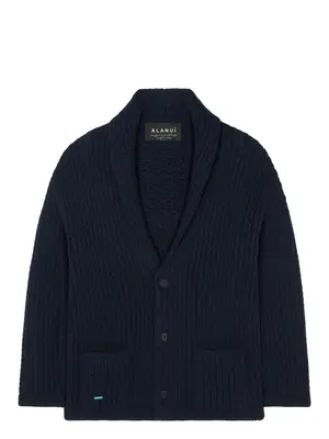Alanui Front Button Cardigan - Blue