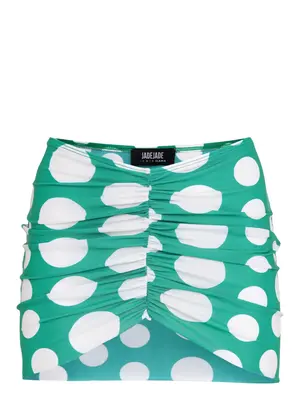 AMIR SLAMA Polka-Dot Mini Skirt